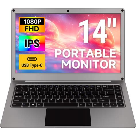 ELECROW Portable Monitor P FHD USB C Portable Laptop Monitor W