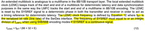 ADC DJ RF What Is The Frequency To ADC And FPGA S Clock And Sysref Data Converters
