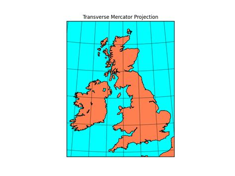 transverse mercator projection basemap 1 4 0 documentation