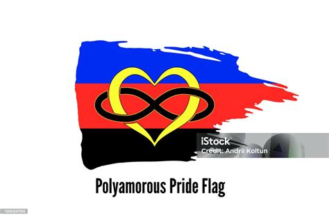 다각형 프라이드 플래그 성소수자 커뮤니티의 상징 손으로 그린 잉크 브러시 스트로크 프라이드 플래그 아이콘 로고 기호 흰색 배경에