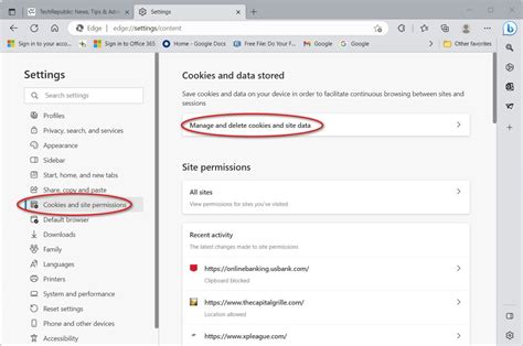 How To Remove Specific Cookies From Microsoft Edge