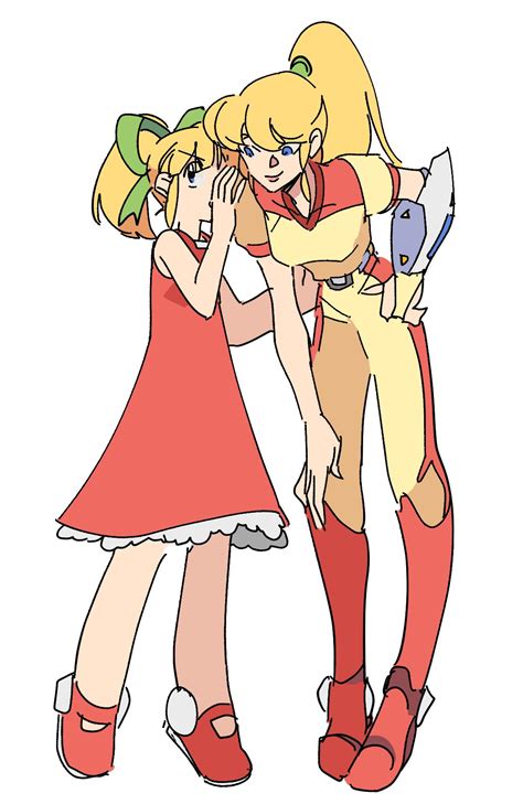 Roll Mega Man And More Drawn By Sandlake Danbooru