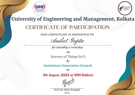 Aniket Gupta On Linkedin Iot Certificateachievement Alwayslearning