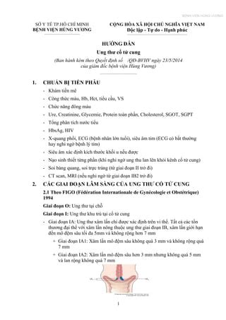 Ung thư cổ tử cung PDF