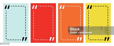 Quotation Marks Backgrounds Collection Stock Illustration Download