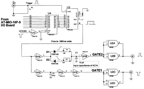 Detailed Circuit Diagram Of The Programmable Pulse Width Generator With