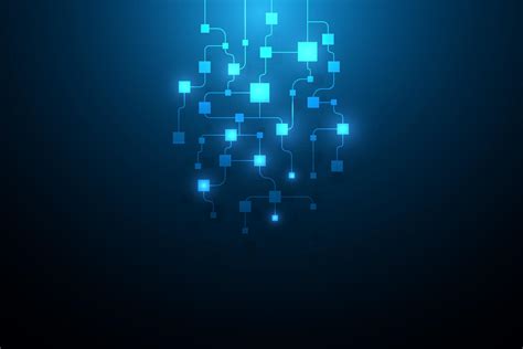 Abstract Circuit Networking Blockchain Concept Background 1775498