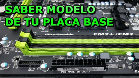 Como Saber El Modelo De Motherboard O Placa Madre De Mi Computador Con Hot Sex Picture