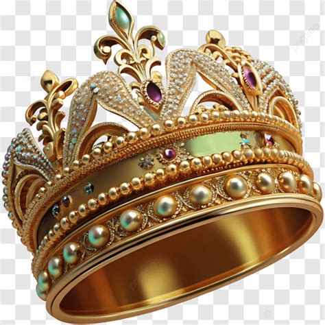 보석으로 장식된 왕실 왕관 디자인 골드 크라운 왕실 액세서리 보석으로 장식된 머리 장식 Png 일러스트 및 이미지 에 대한 무료 다운로드 Pngtree