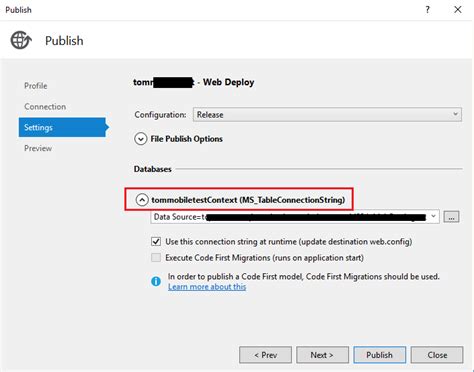 Xamarinforms Azure App Service C Backend Does Not Create The Todoitem Table Stack Overflow