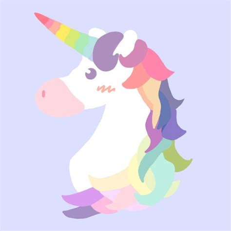 Unicorn 캐릭터 일러스트 일러스트레이션 귀여운 그림