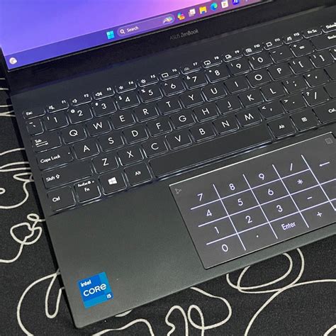 Rush Asus Zenbook Oled I Th Gen Gb Ram Gb Ssd Numeric Touchpad Backlit Keyboard Full Hd