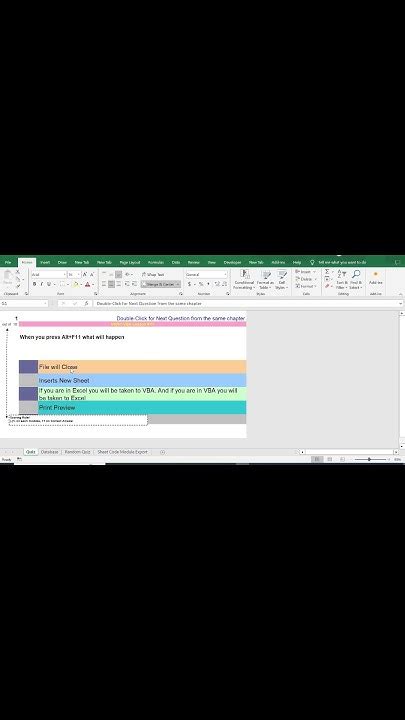 Test Yourself On Vba 00044altf11 Advancedexcel Excelacademy Excel Vba Excelworld Youtube