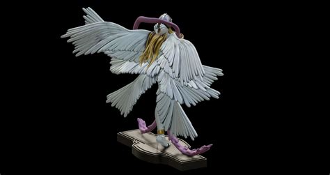 Digimon Angewomon 1to10 Stl File 3d Print Model 3d Model 3d Printable Cgtrader