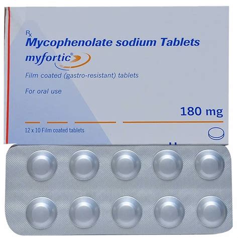 Mycophenolate Sodium Tablets At Rs 653stripe Mumbai Id 26195713530