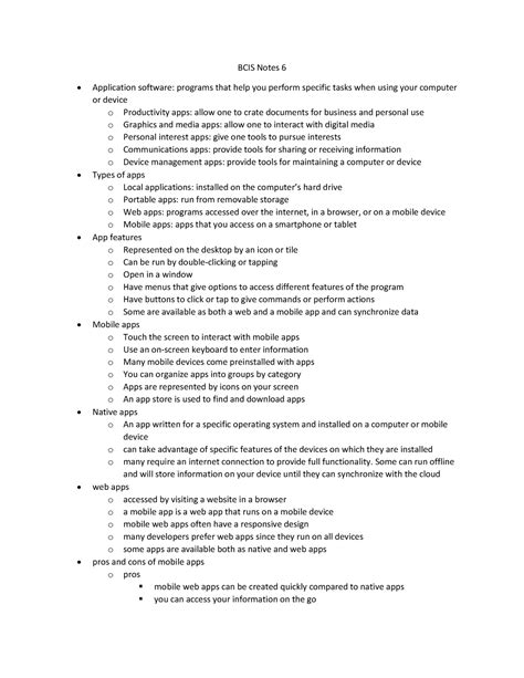 Bcis Notes 6 Some Can Run Offline And Will Store Information On Your