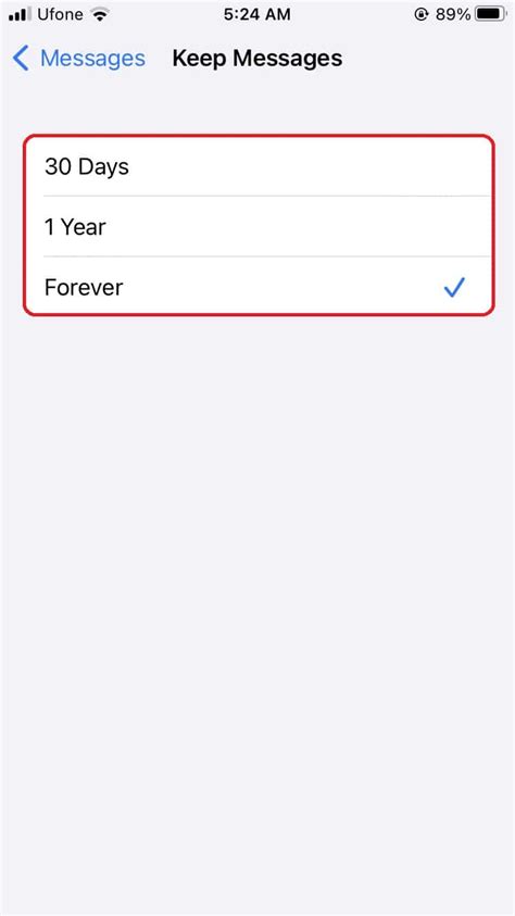 How To Set Messages To Automatically Delete On Iphone