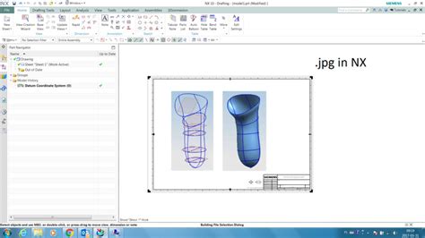 Export Dwg File With  In Nx