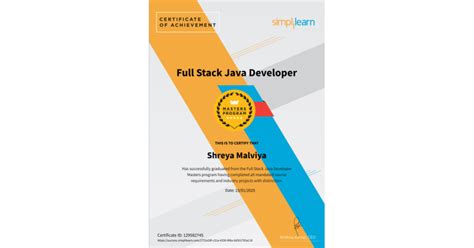 Shreya Malviya On Linkedin Full Stack Java Developer • Shreya Malviya • Simplilearn