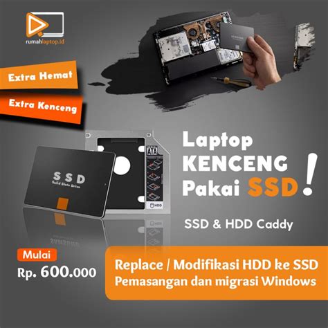 Upgrade Ssd Untuk Performa Yang Makin Ngebut Rumah Laptop Malang