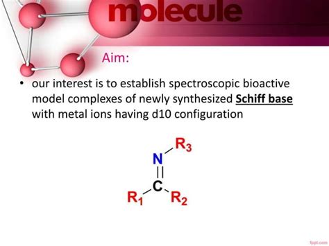 Spectroscopic Characterization And Biological Activity Ppt