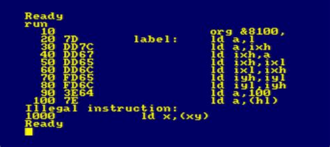 GitHub Eriktier BASM Inline Z Assembler For CPC And Later Home Computers Written In Basic