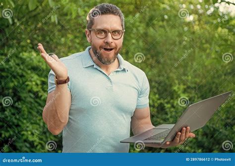 Photo Of Shocked Programmer Man Online On Computer Programmer Man