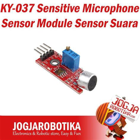 Jual Ky 037 Sensitive Microphone Sensor Module Sensor Suara Shopee