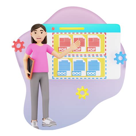 web design data 3d character illustration 24222384 png