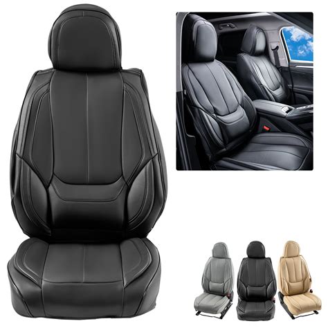 Vevor Seat Covers Universal Car Seat Covers Front Seats 6pcs Faux