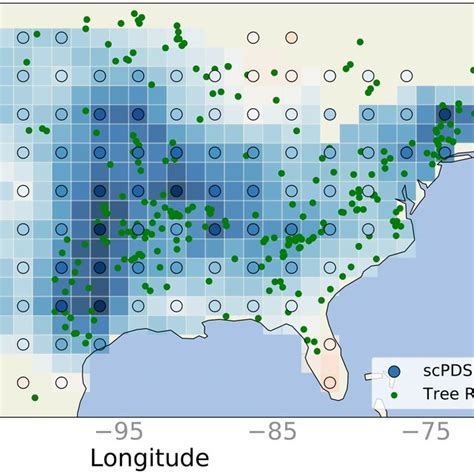 Map Of Self‐calibrated Palmer Drought Severity Index Scpdsi Download Scientific Diagram