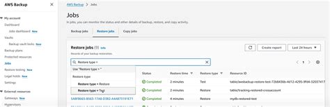 Aws Backup Restoring Data And Automated Restore Testing Chamila Dev