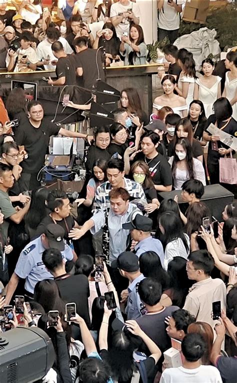 廣州出騷吸過千人圍觀 黃宗澤親解冷待粉絲原因 香港文匯報