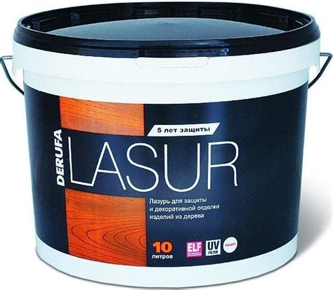 Derufa Lasur / Деруфа Лазурь - Лессирующая покрытие для дерева