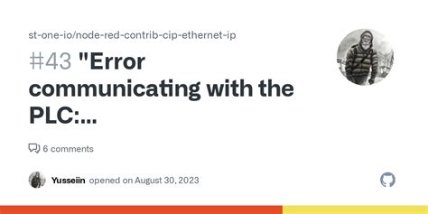 Error Communicating With The Plc Generalstatuscode Extendedstatus Issue
