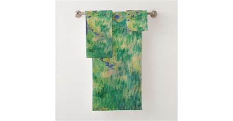 Peacock Bath Towel Set Zazzle