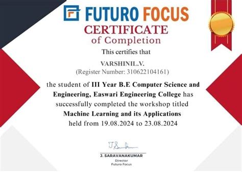 Varshini Lv On Linkedin Machinelearning Ai Workshop Learning
