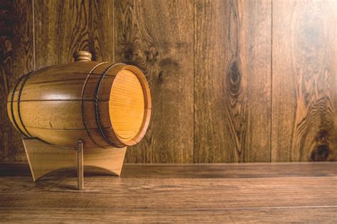 Premium Photo Small Barrel For Wine
