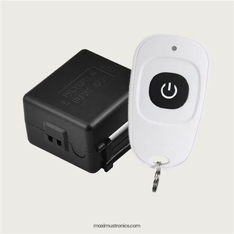 12v Dc Rf Remote Switch 433mhz Maximustronics