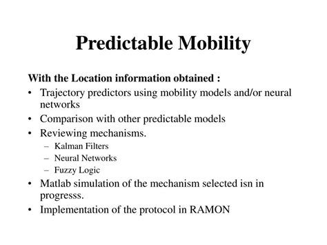 Ppt An Adaptive Networking Protocol For Rapidly Mobile Environments
