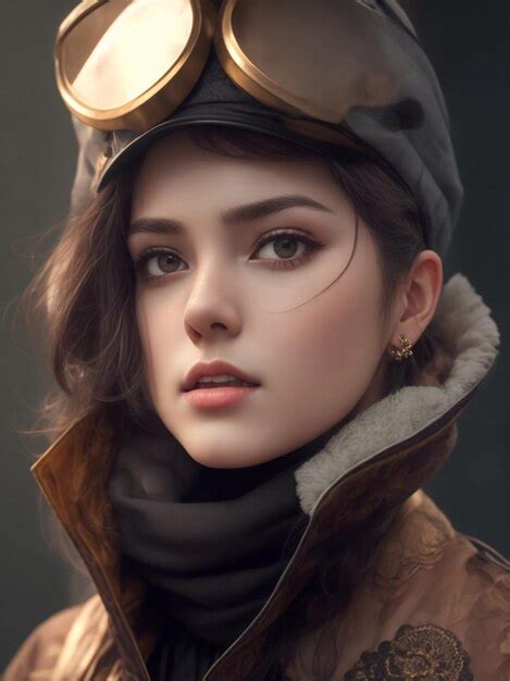 Premium Ai Image Cute Super Girl Styl