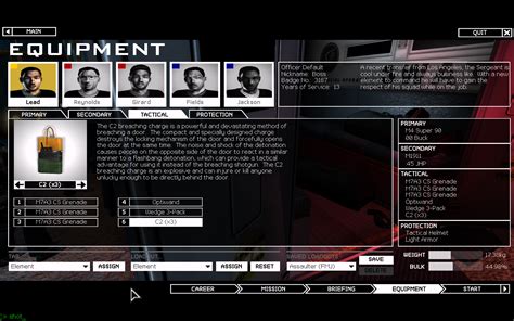 V6 Equipment And Menu Overhaul Image Swat Elite Force Mod For Swat
