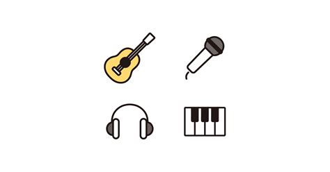 楽器系のイラスト｜商用可・フリーイラスト素材｜ソコスト