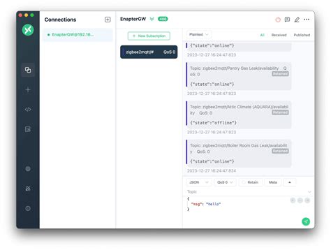 Zigbee Support In Enapter Gateway With Zigbee MQTT Enapter Developer Toolkit
