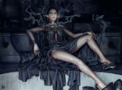 Dark Elf By Ryan Hong Scrolller