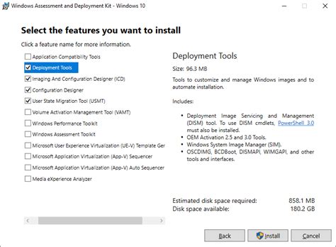 Installing Windows Adk For Windows 10 Version 1903 Windows Pe Add On