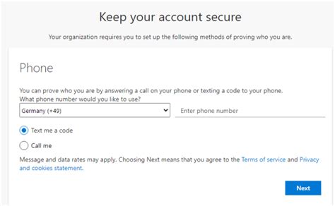 options to register mfa through app not available microsoft qanda