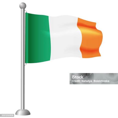 투명한 배경에 고립 된 아일랜드의 3d 깃발 벡터 일러스트 레이 션 0명에 대한 스톡 벡터 아트 및 기타 이미지 0명 3차원 형태 St Patricks Day