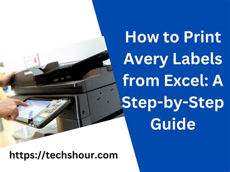 How Do I Print Avery Labels From An Excel Spreadsheet Printable Online