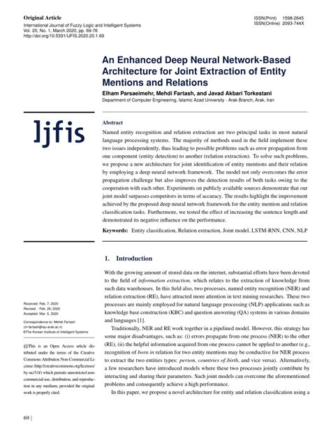 Pdf An Enhanced Deep Neural Network Based Architecture For Joint